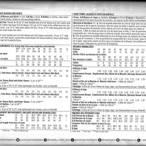 Simplicity 8362 Arkivestry Boho Goth Lace Blouse & Skirt Costume ...