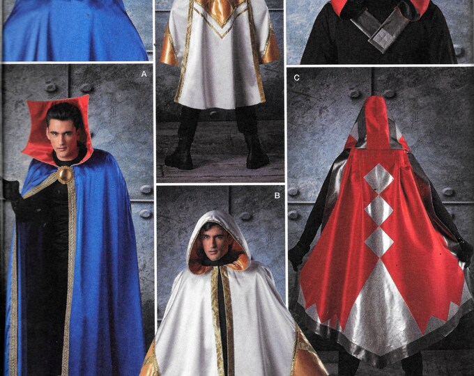 Simplicity 8238 Capes W/hood Variations Wizard Dr Strange Costume ...
