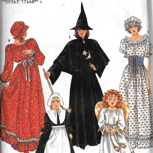 Child Witch Costume Pattern - Etsy