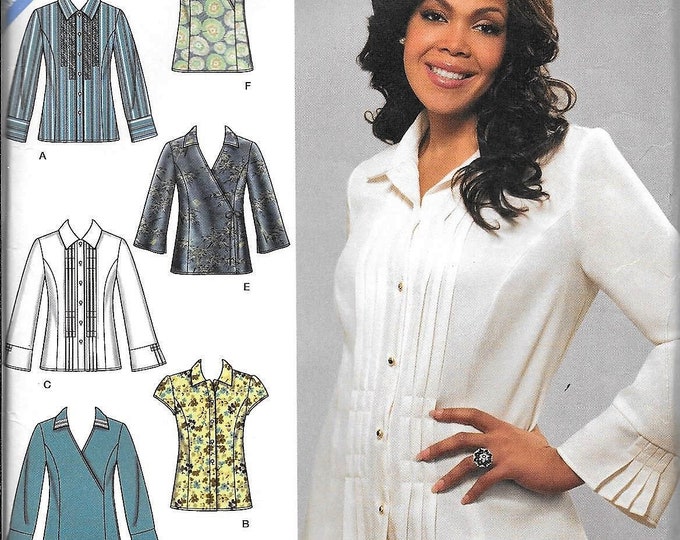 Uncut Simplicity Sewing Pattern 3786 Top Blouse Sewing Pattern Uncut ...