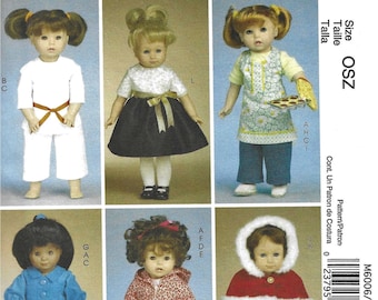 Mccall's Crafts 2062 Pouting Dolls Sewing Pattern UNCUT - Etsy