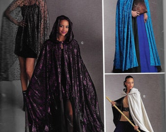 Simplicity 8238 Capes W/hood Variations Wizard Dr Strange Costume ...