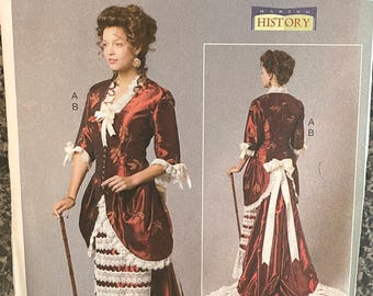 Simplicity 1008 Misses Fantasy Cosplay Dress Costume Sewing Pattern ...