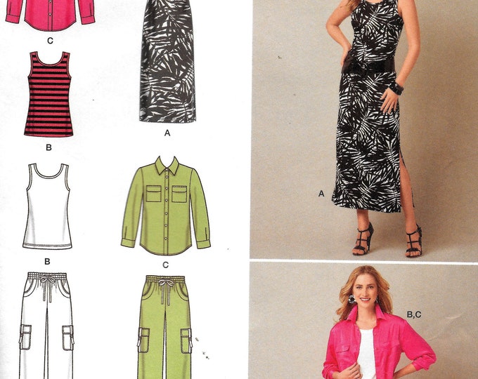 Simplicity 4789 Easy to Sew Wardrobe Elements Pants, Vest, Jacket and ...