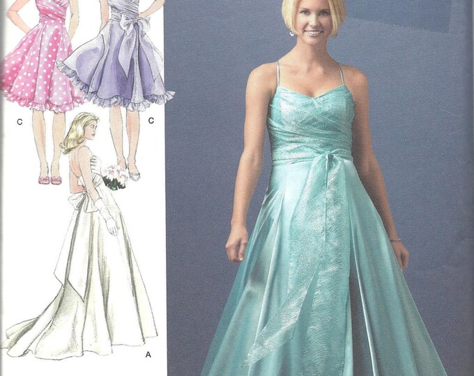 Simplicity 2959 Evening Dress Prom in Two Lengths Sewing Pattern Uncut ...