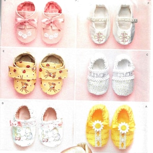Simplicity 2471 Designer Elaine Heigle Baby Booties Sewing Pattern ...