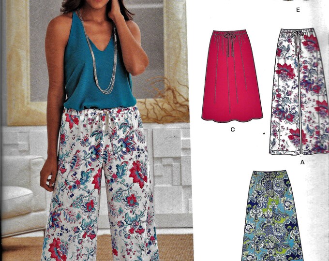 New Look 6271 Misses' Skirts in Three Lengths Pants & Shorts Sewing ...