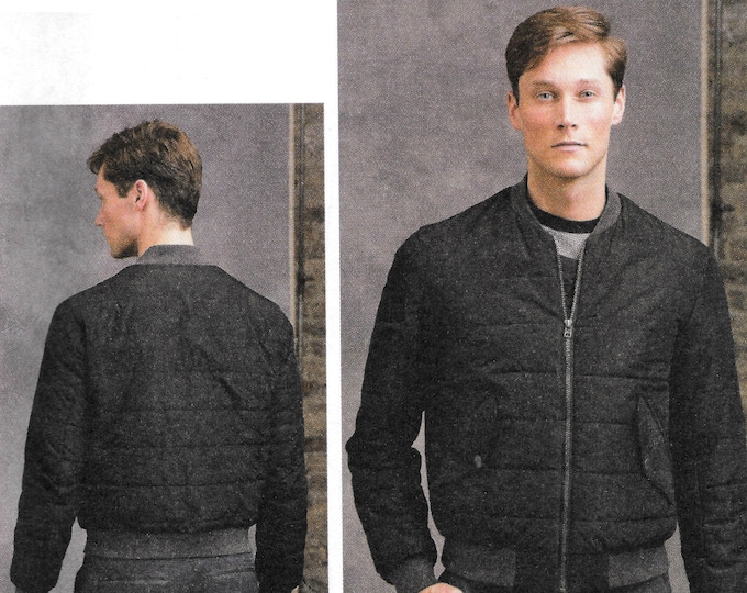 Vogue V9353 Designer Ron Collins Men's Jacket Sewing Pattern 9353 UNCUT ...