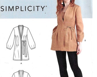 Simplicity 8053 Button-up Shirts/blouses Sewing Pattern UNCUT Size 6, 8 ...