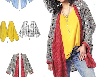 Simplicity 4431 Misses Poncho Capelet Cape Tote Bag Sewing Pattern ...