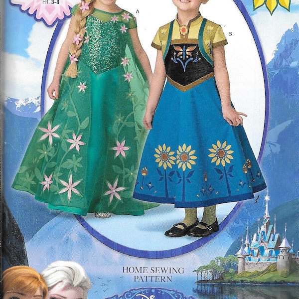Anna Frozen Costume Pattern - Etsy