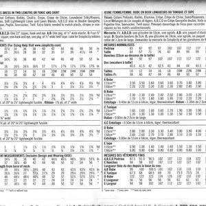 Simplicity 2249 Karen Z Dress or Tunic and Skirt Sewing Pattern UNCUT ...