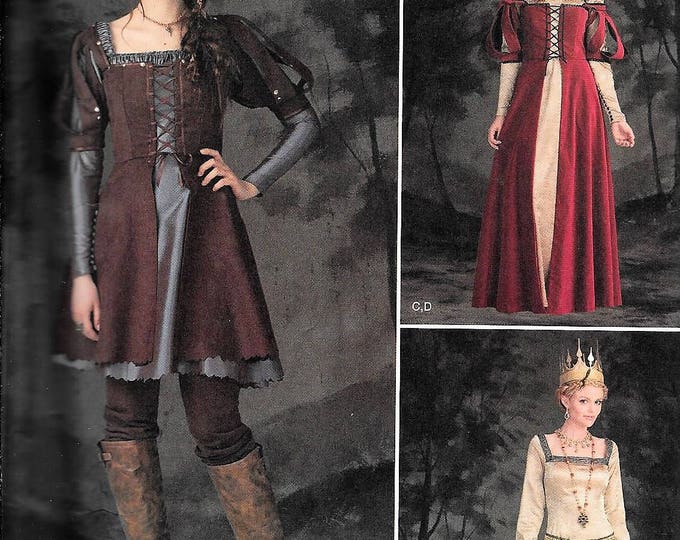 Simplicity 1773 / 0866 Medieval Renaissance Princess Hunting - Etsy