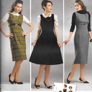 Simplicity 3673 Retro Vintage 1950's Dress or Jumper Pattern UNCUT Size ...