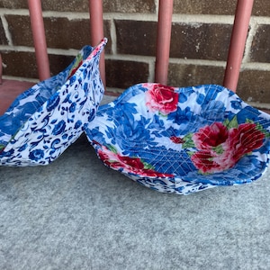 Blooming Bowl Cozy Sewing Pattern: Reversible Flower Petal Design (PDF ...