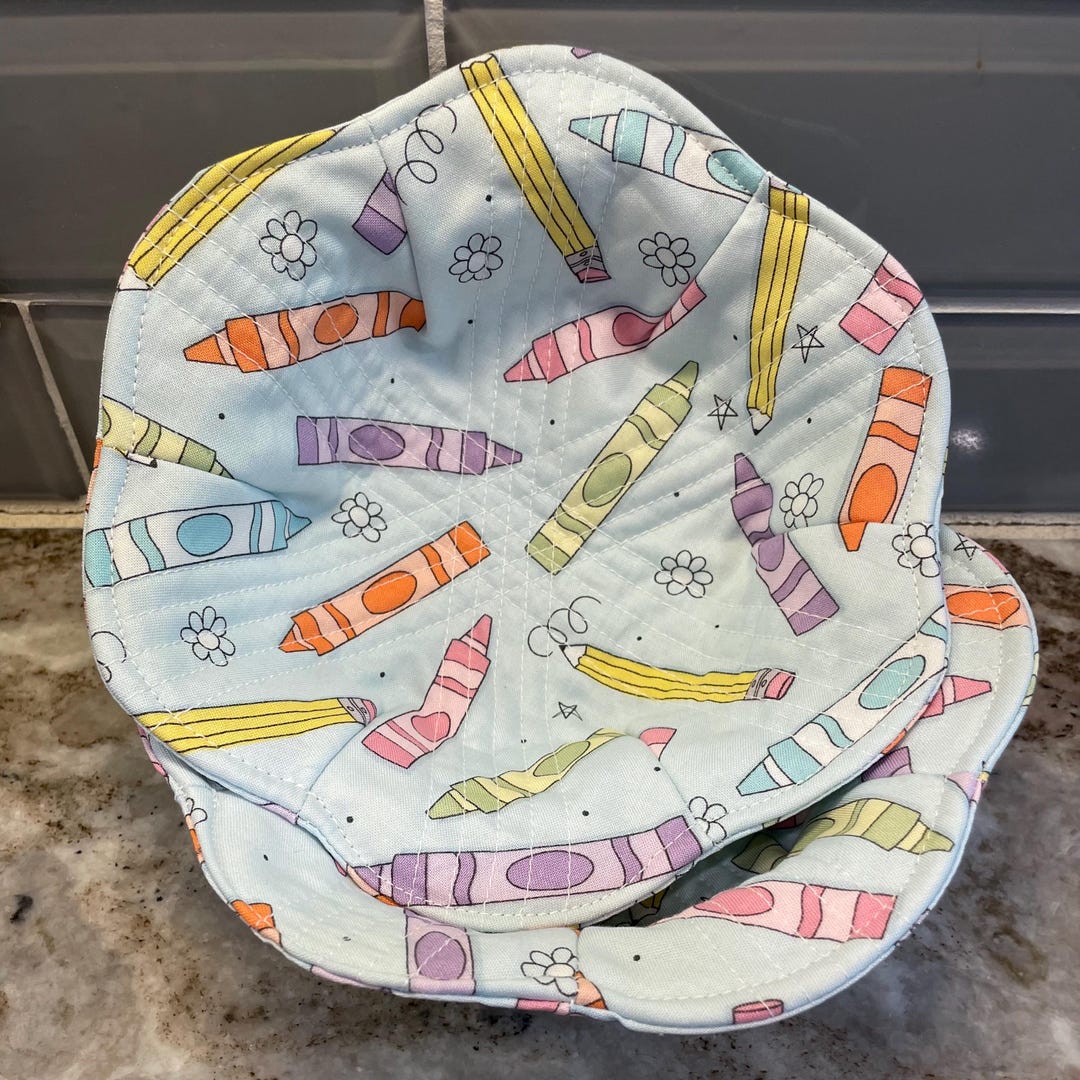Crayon Print Bowl Cozy: Microwavable Fabric, Teacher Gift - Etsy
