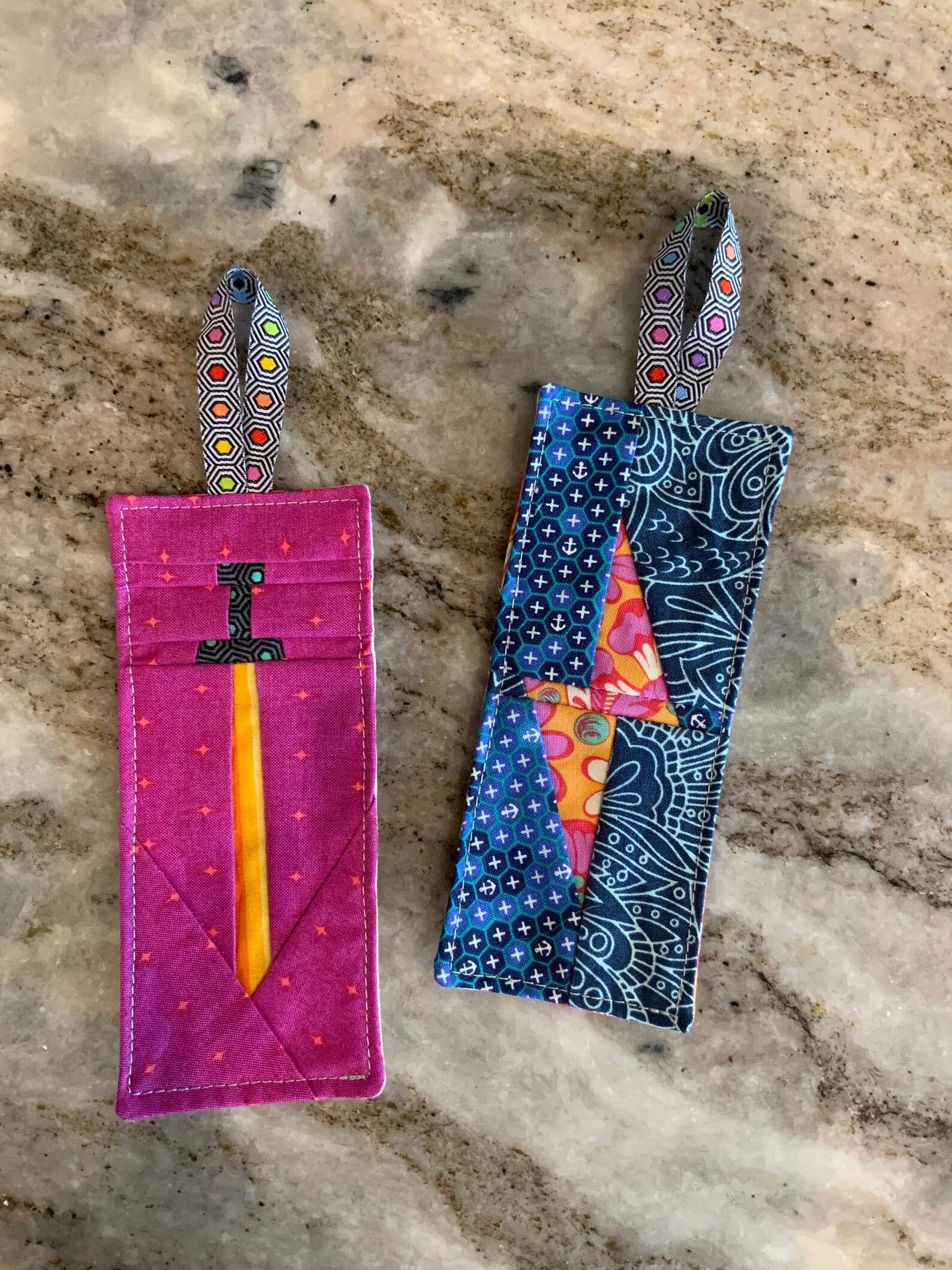 Lightning Bolt & Sword Bookmark Pattern: FPP (PDF Pattern) - Etsy
