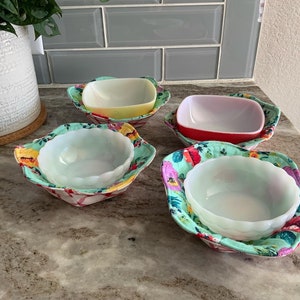 Blooming Bowl Cozy Sewing Pattern: Reversible Flower Petal Design (PDF ...