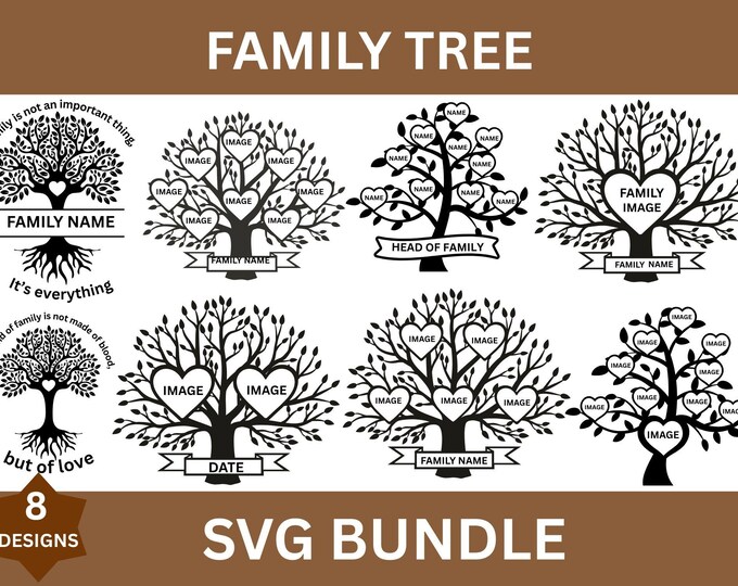 Tree Svg, Tree of Life Svg, Split Tree Svg, Nature Svg, Family Tree Svg ...