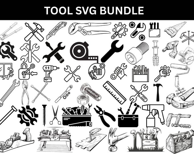 Tools SVG Bundle, Tools PNG Bundle,mechanic Tools Svg,repair Tool Svg ...