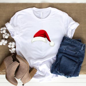 Santa Hat SVG Bundle: Christmas Clip Art, Silhouette Cut Files (digital ...
