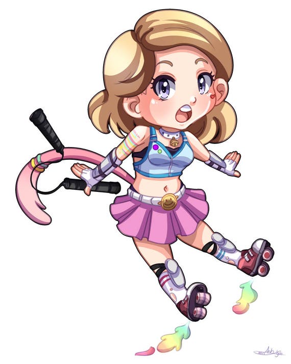 CUSTOM Anime Chibi Caricature With Prop Customized Anime Art | Etsy