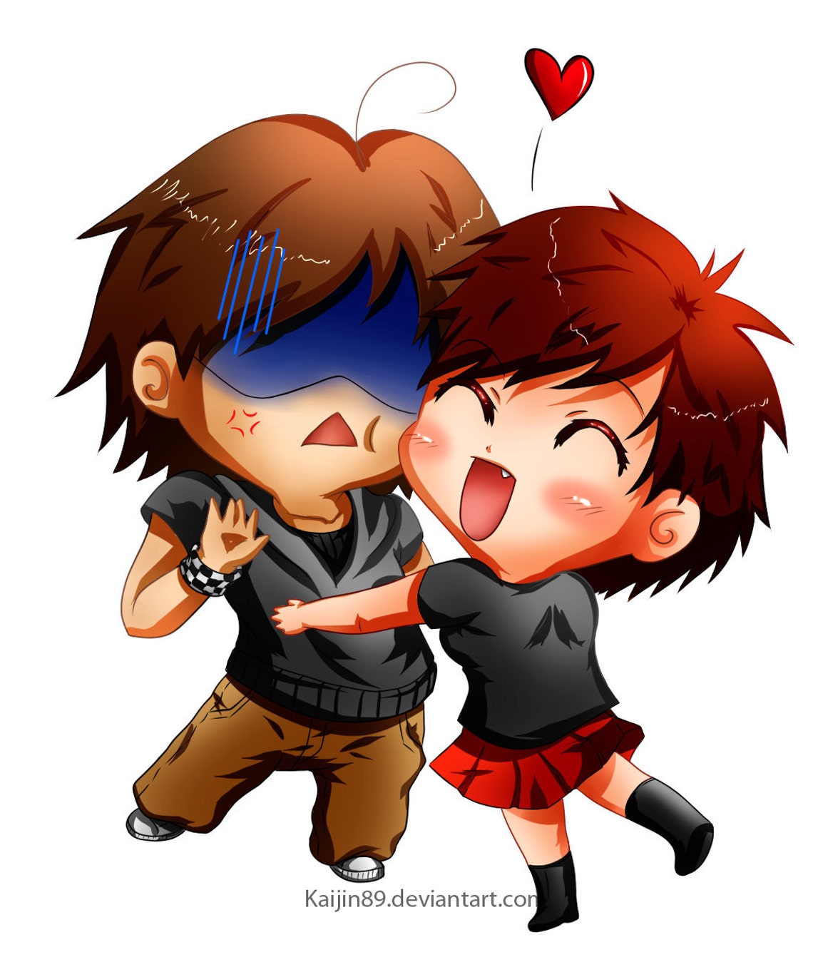 CUSTOM Chibi Family Portrait Customized Anime Art Portrait Manga ...