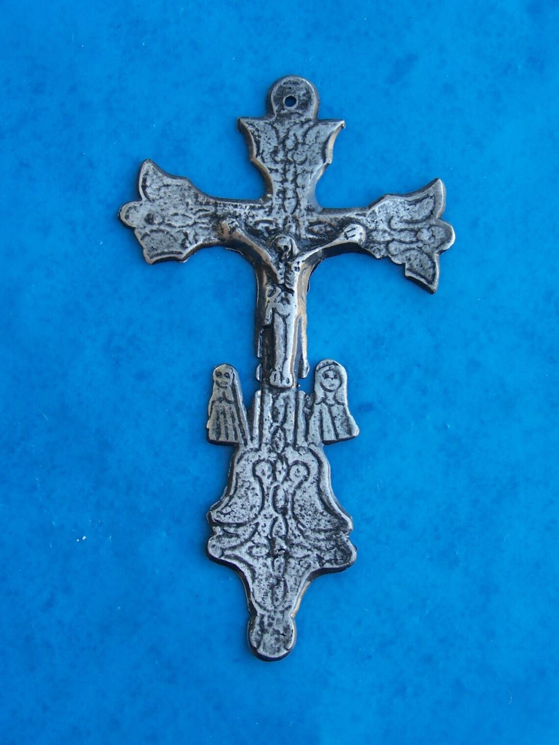 Pewter Roman Cross - Etsy