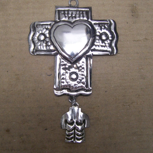 Tin Cross - Etsy