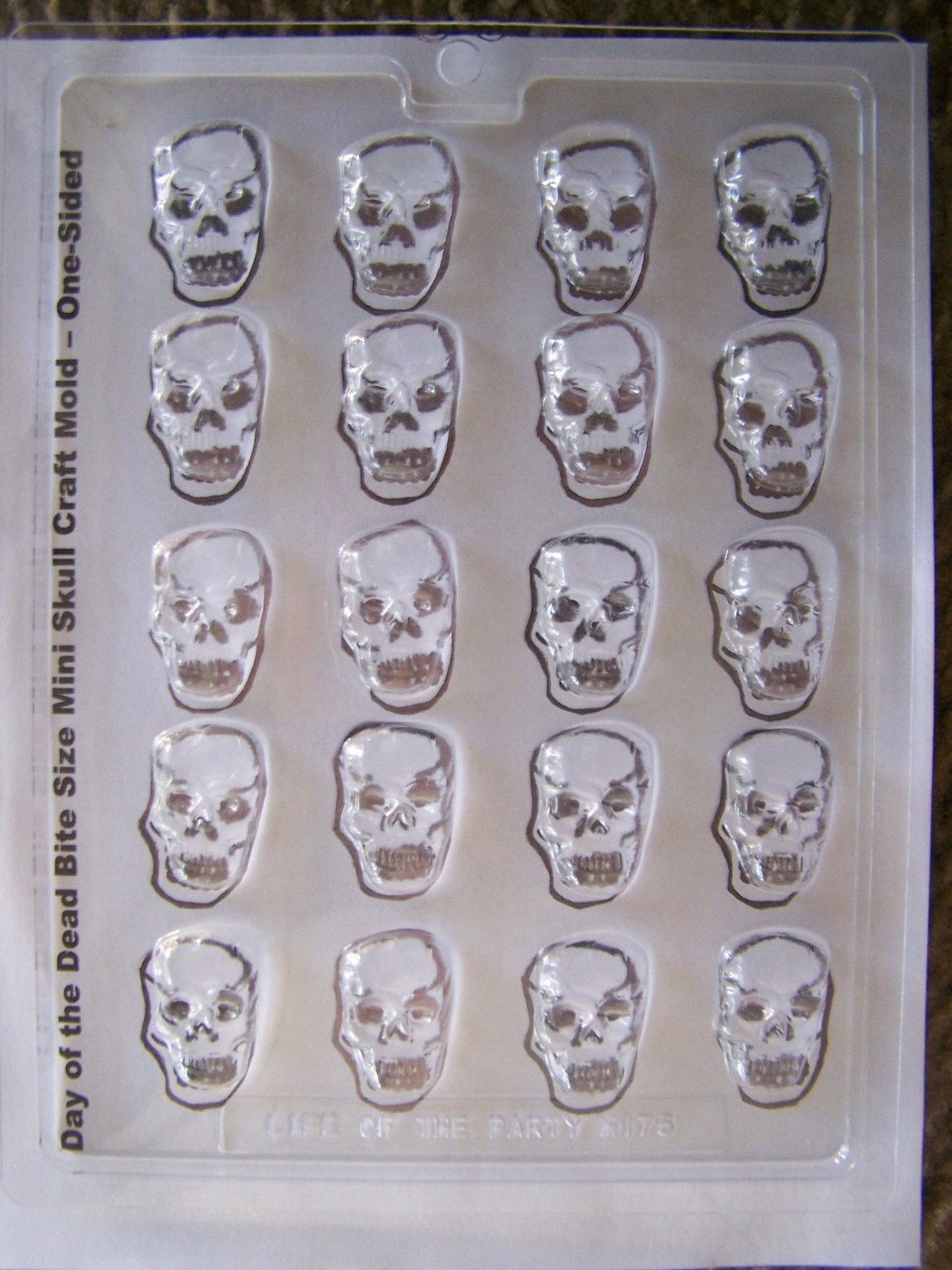 Finely Detailed Bite Size Mini Sugar Skull Molds/candy Molds - Day of ...