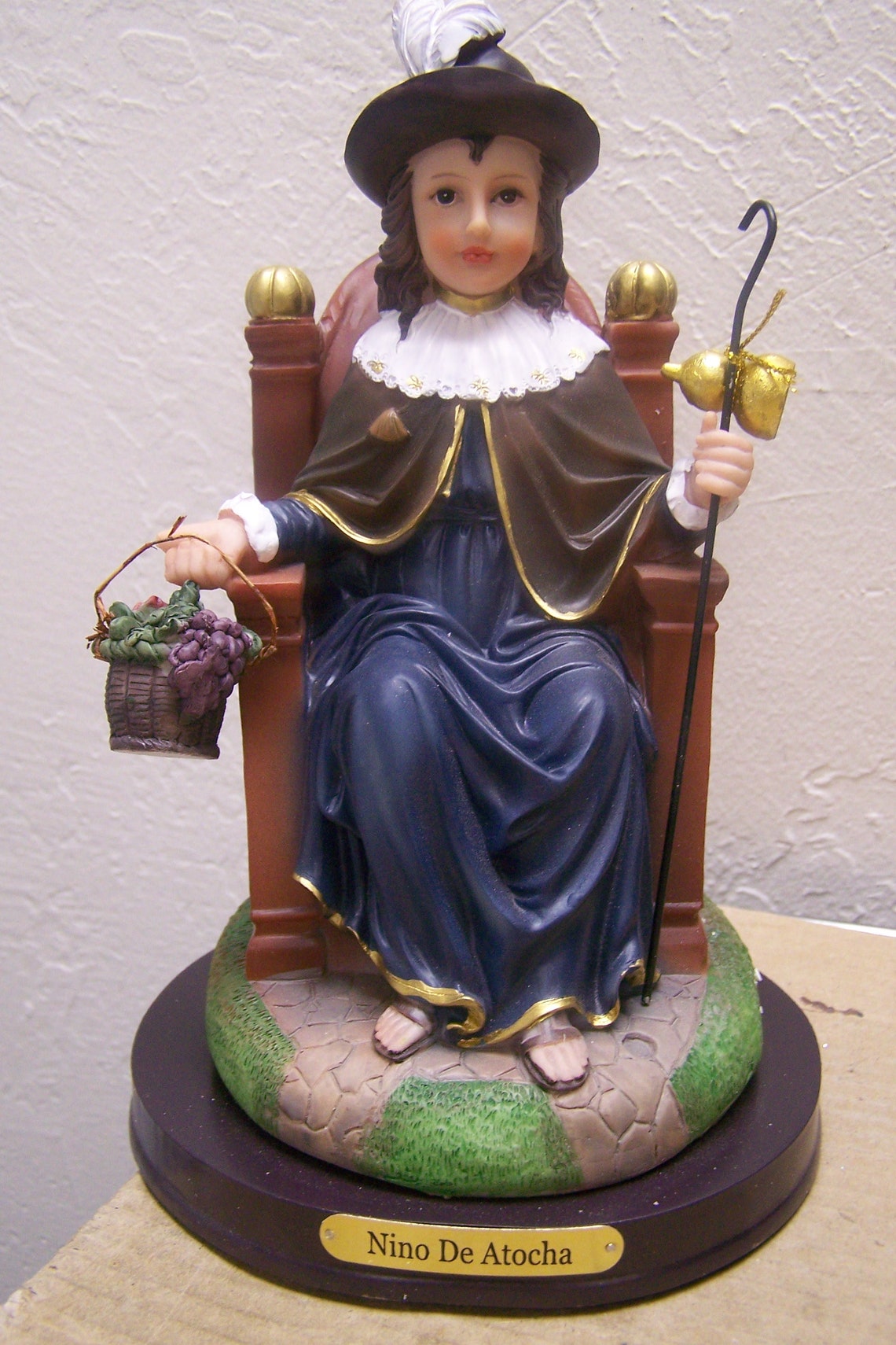 Santo Nino De Atocha Classic Baby Jesus Statue Seated - Etsy