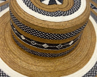 One Size Sombrero Vueltiao, Colombian Sun Hat, Colombian Handmade Straw ...