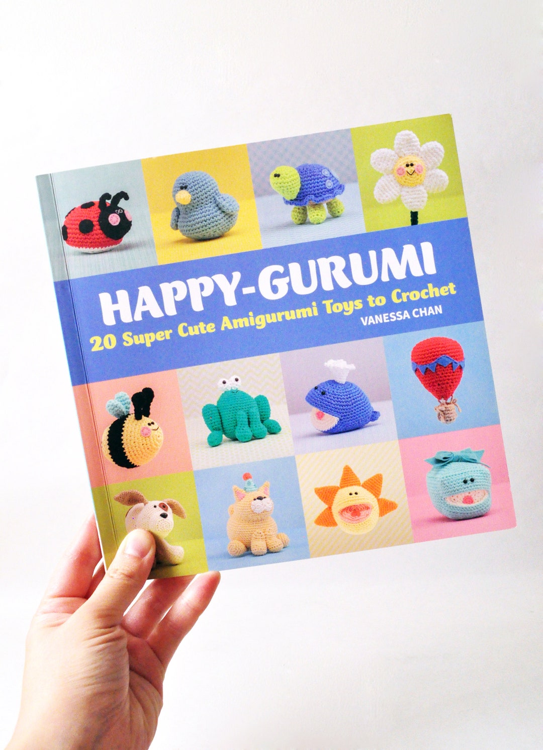 Amigurumi Crochet Book, Crochet Pattern Book, Amigurumi Pattern, Happy ...