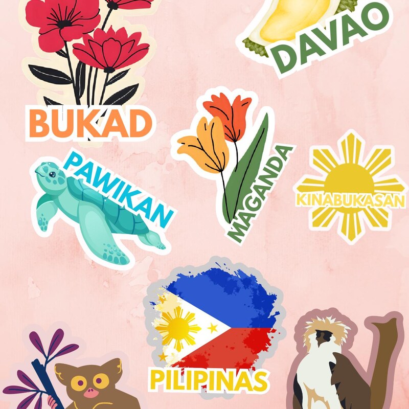 Filipino Stickers - Etsy
