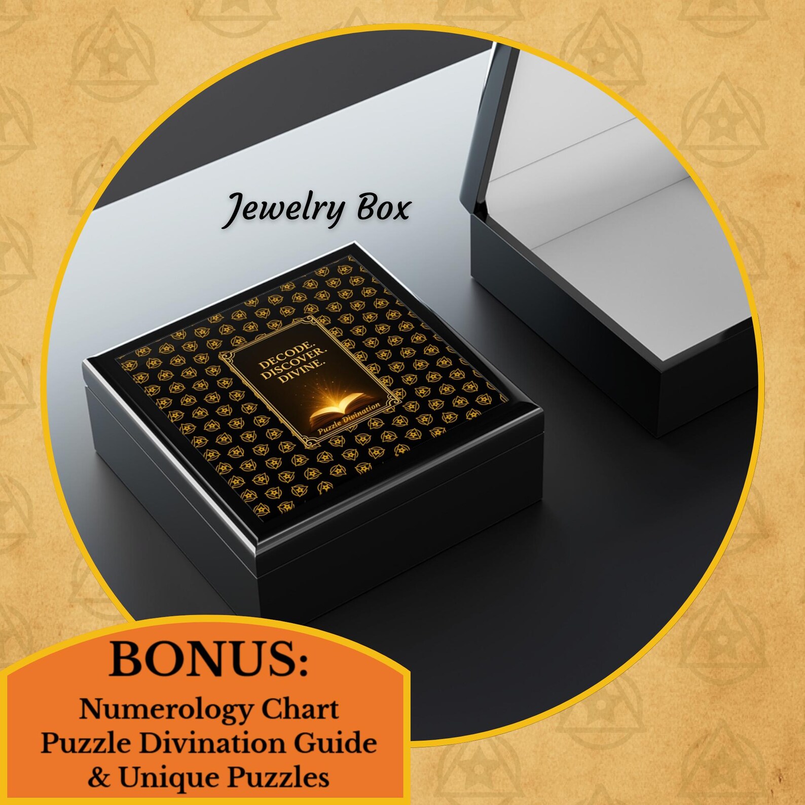 Dark Academia Jewelry Box - Free Sudoku Printable Kakuro & Numerology ...