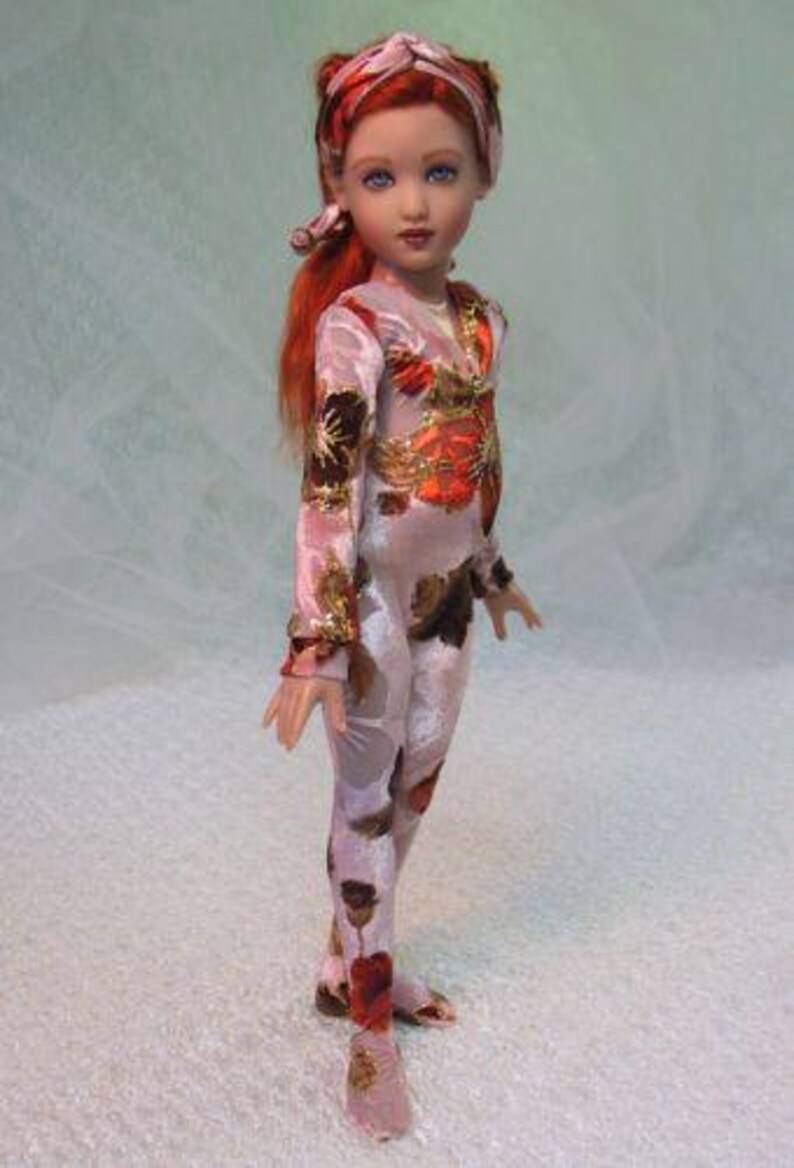 Magalie's "unitards and Stockings" Pattern for 14" Dolls. Full Length ...