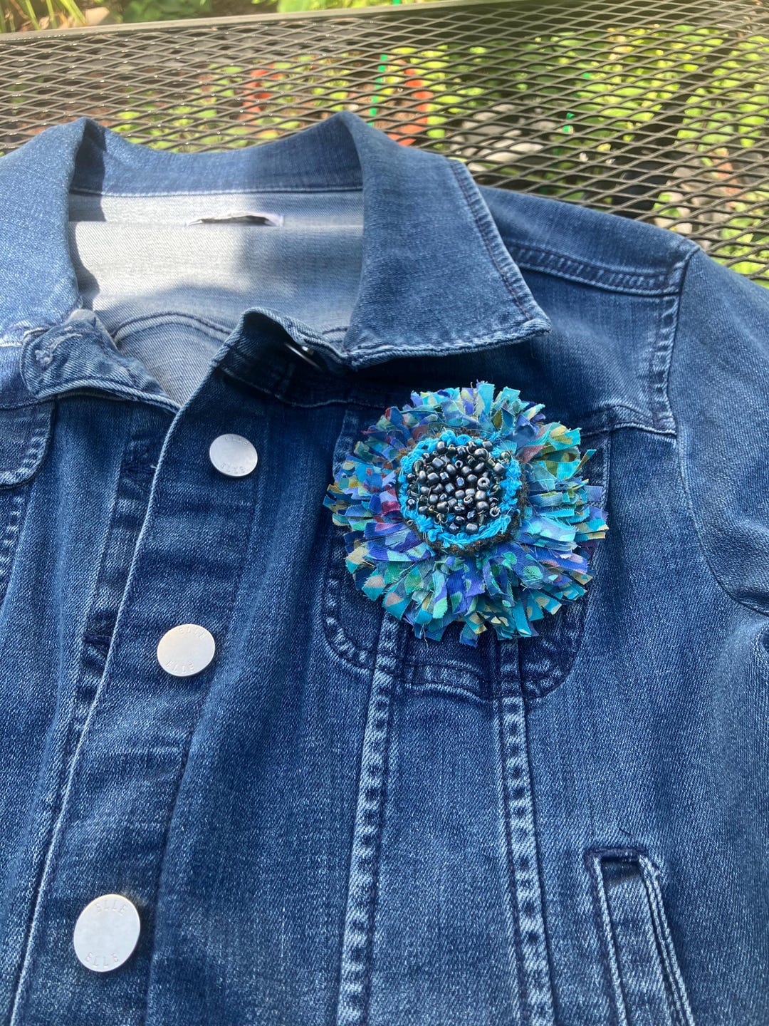 Unique Decorative Pin: Stylish Jacket Accessory - Etsy