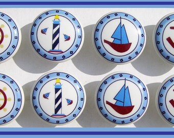 Nautical Kids Knobs - Etsy