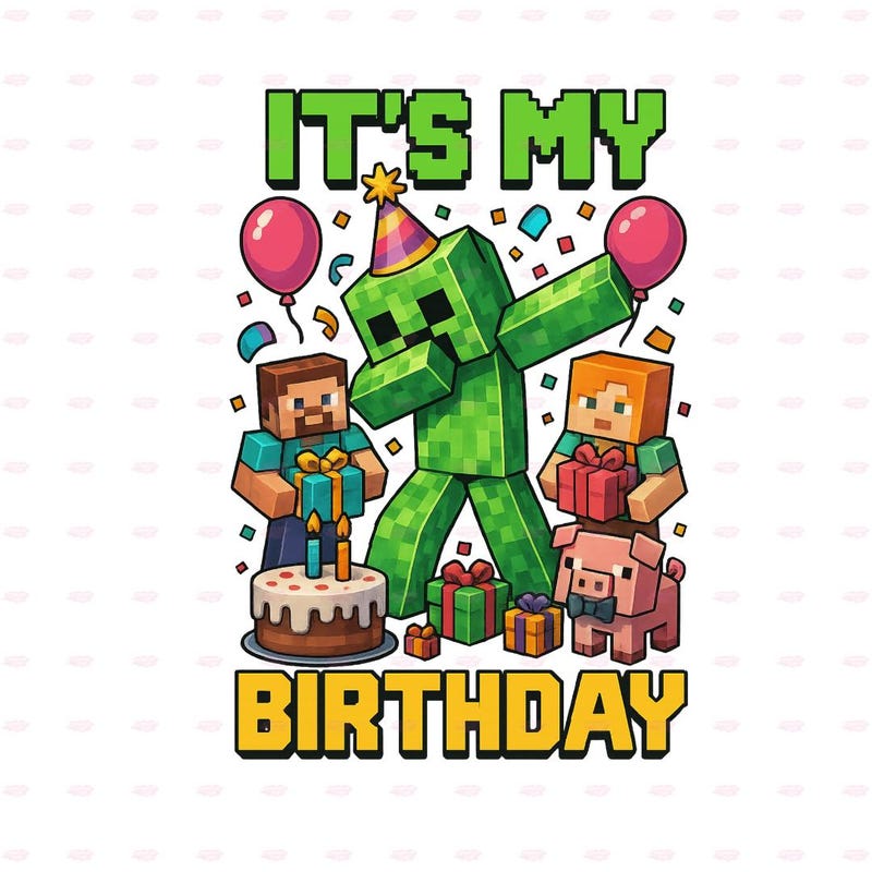 Mincraft Stickers - Etsy