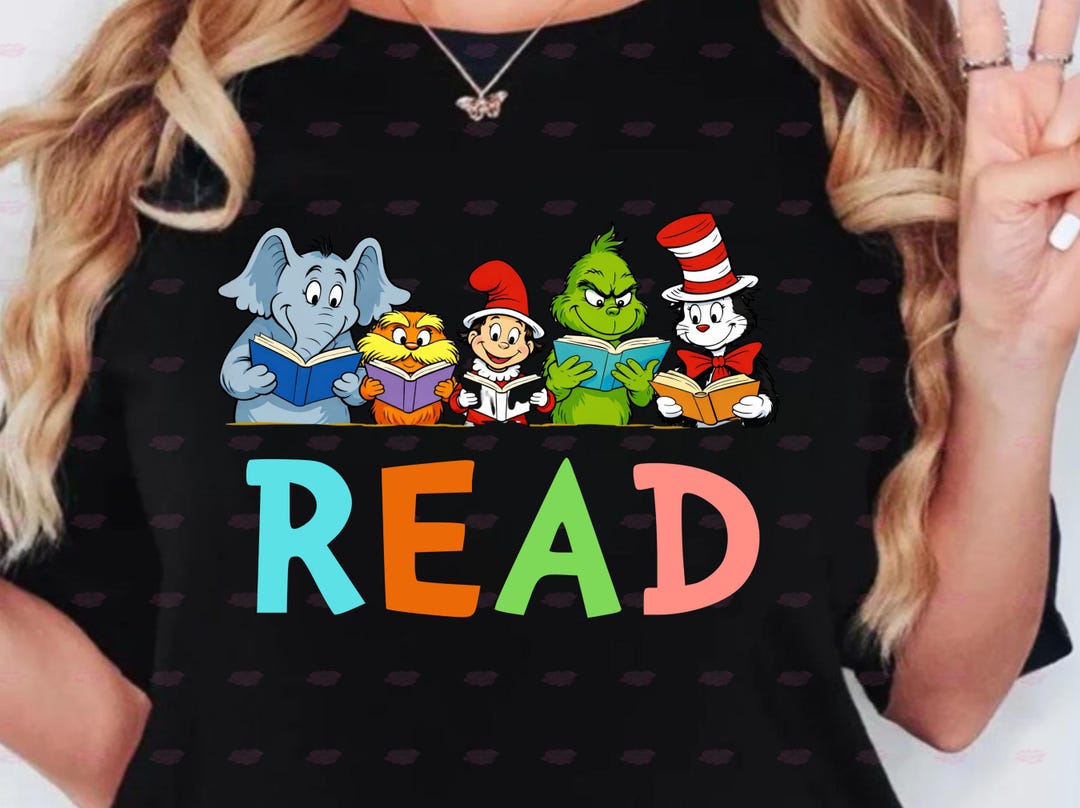 Read Across America Png, Cat in the Hat Sublimation, Reading Day ...