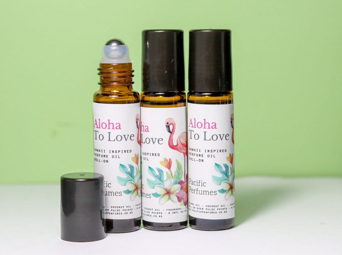Roll on Perfume Oil Aloha Hawaii Inspired - Etsy