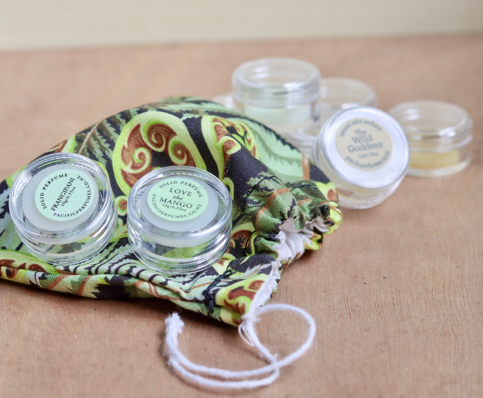Solid Perfume Samples With Handmade Cotton Pouch 8 Piece Set - Etsy