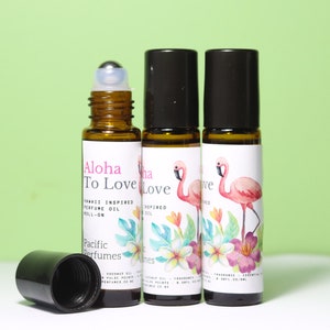 Roll on Perfume Oil + Aloha + Hawaii Inspired - Etsy