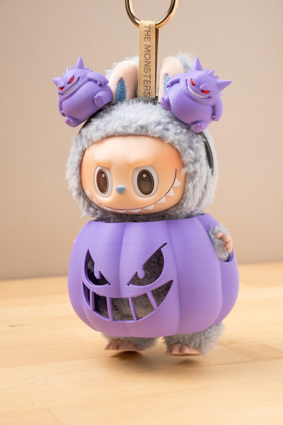 Gengar Pumpkin Costume Set for Labubu - Etsy