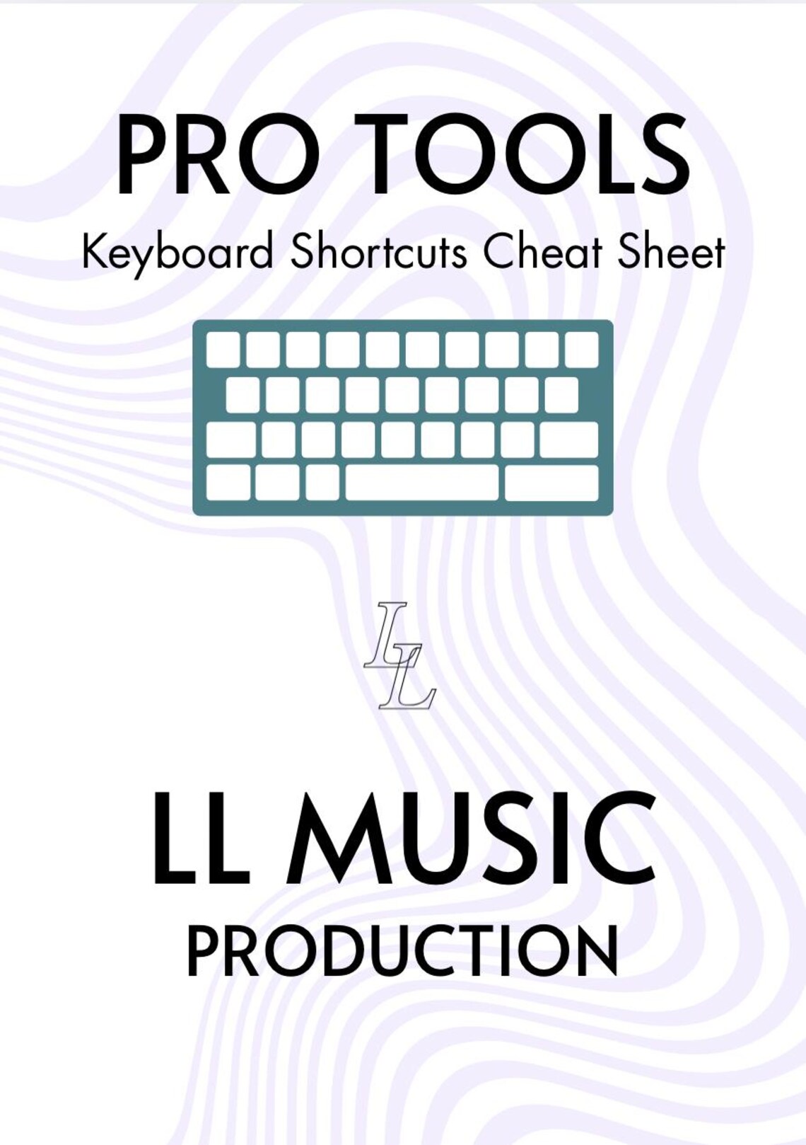 Pro Tools Keyboard Shortcut Cheat Sheet - Etsy