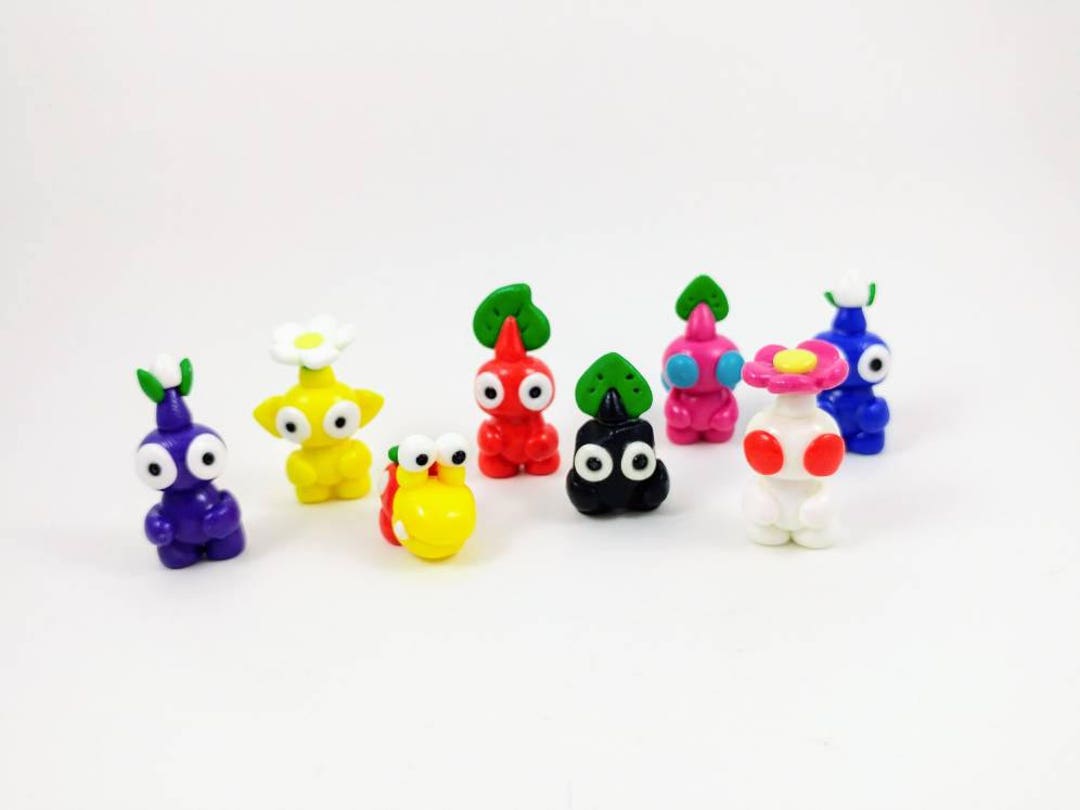 Miniature Pikmin Figures or Cake Toppers - Etsy