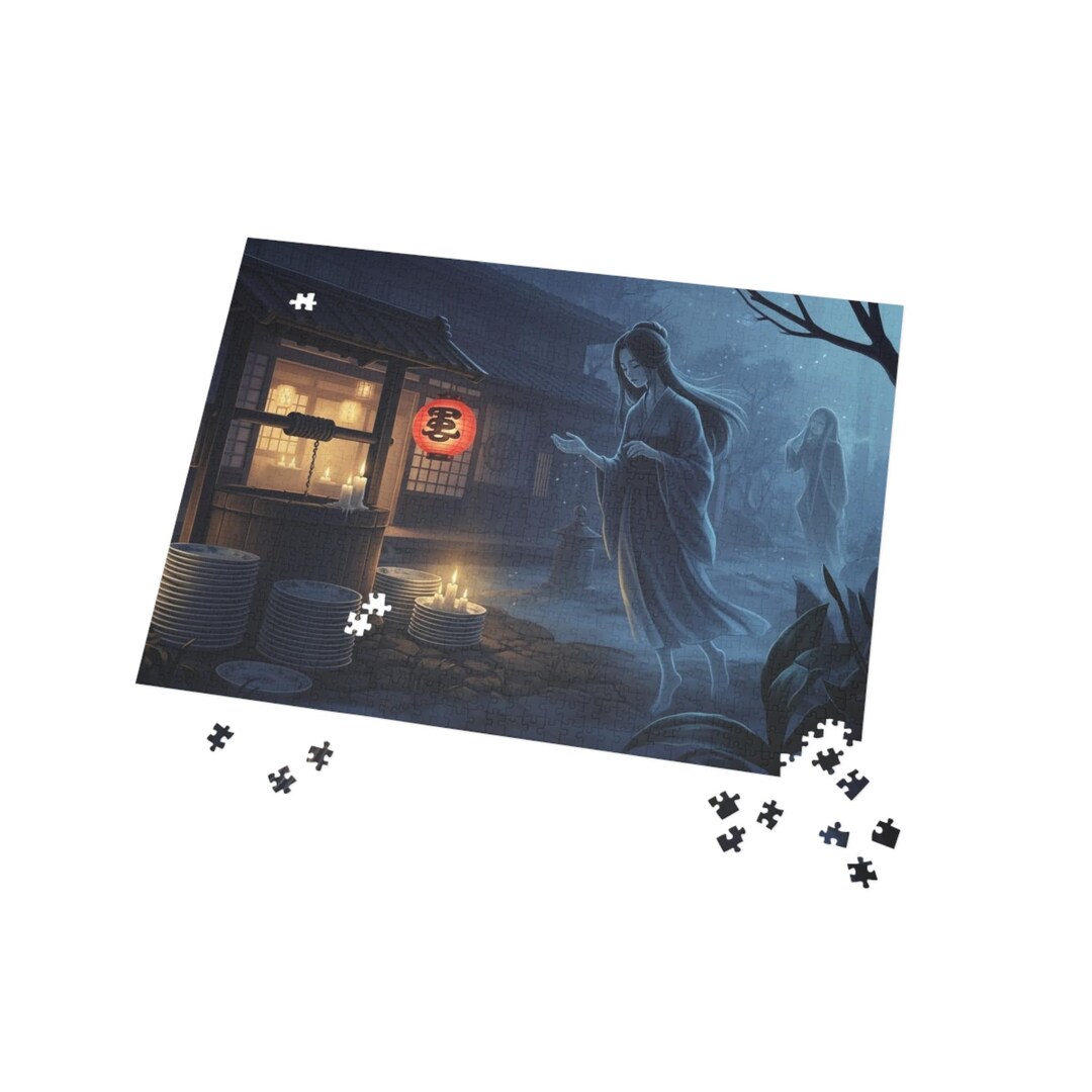 Wakan Hyakumonogatari Series Japanese Ghost Jigsaw Puzzle Bancho ...