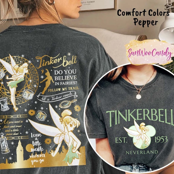 Tinkerbell Shirt - Etsy