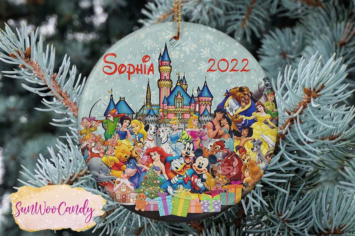 Personalized Disney Character Ceramic Ornament sold by Indranil Gupta ...