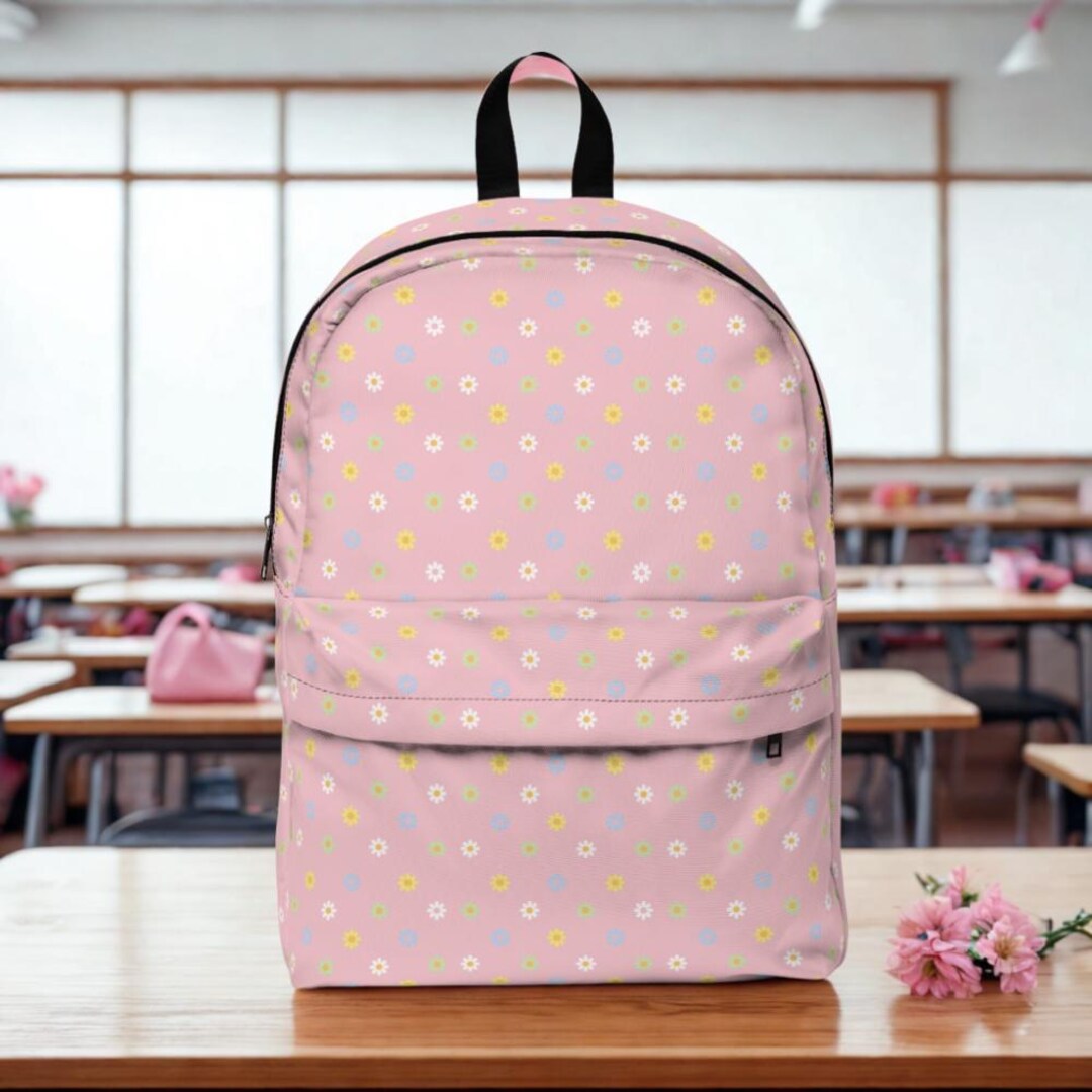 Adorable Kids Backpack | Cute Floral School Bag for Girls | Bookbag for ...